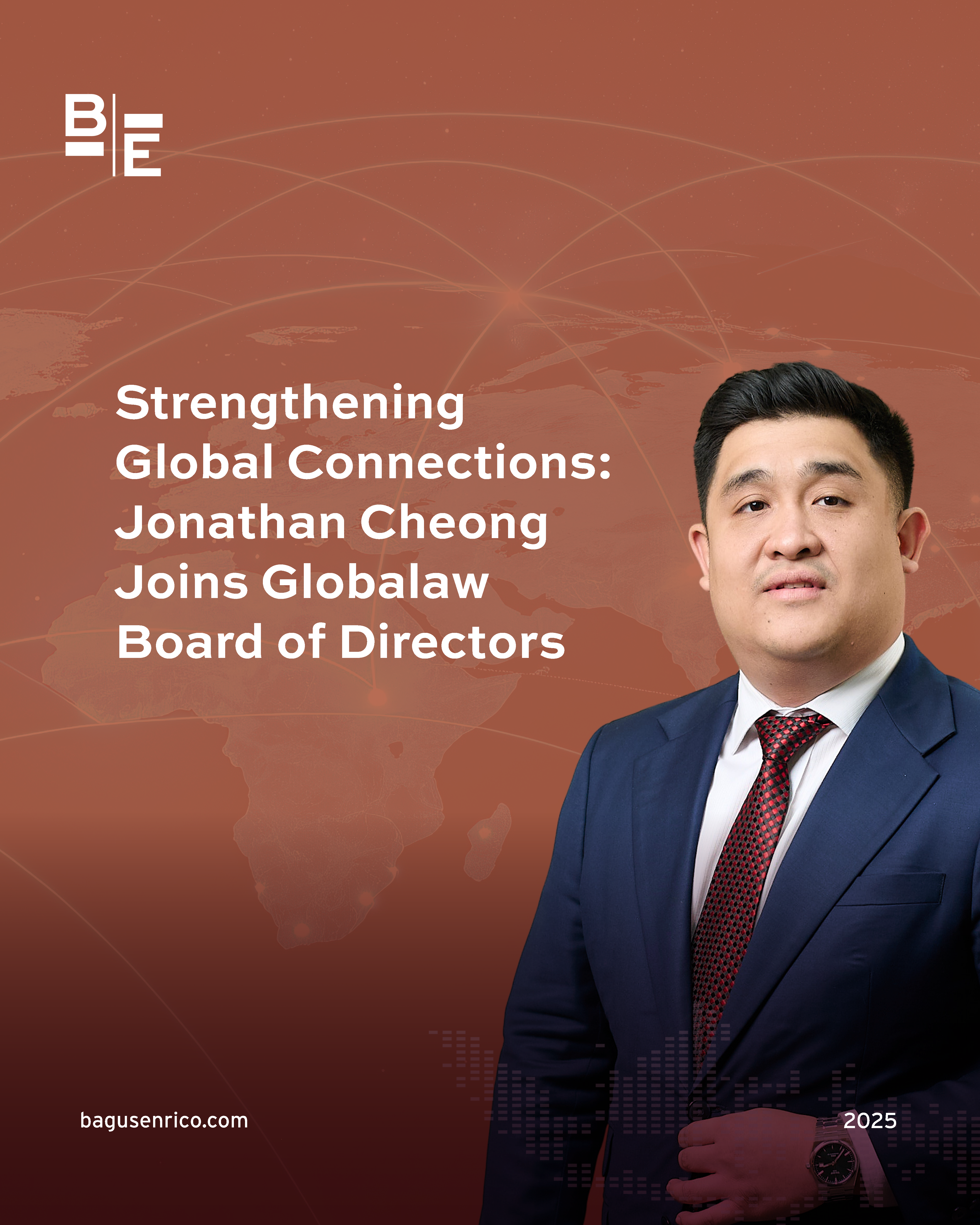 Jonathan Cheong Joins Globalaw Board of Directors | Bagus Enrico & Partners